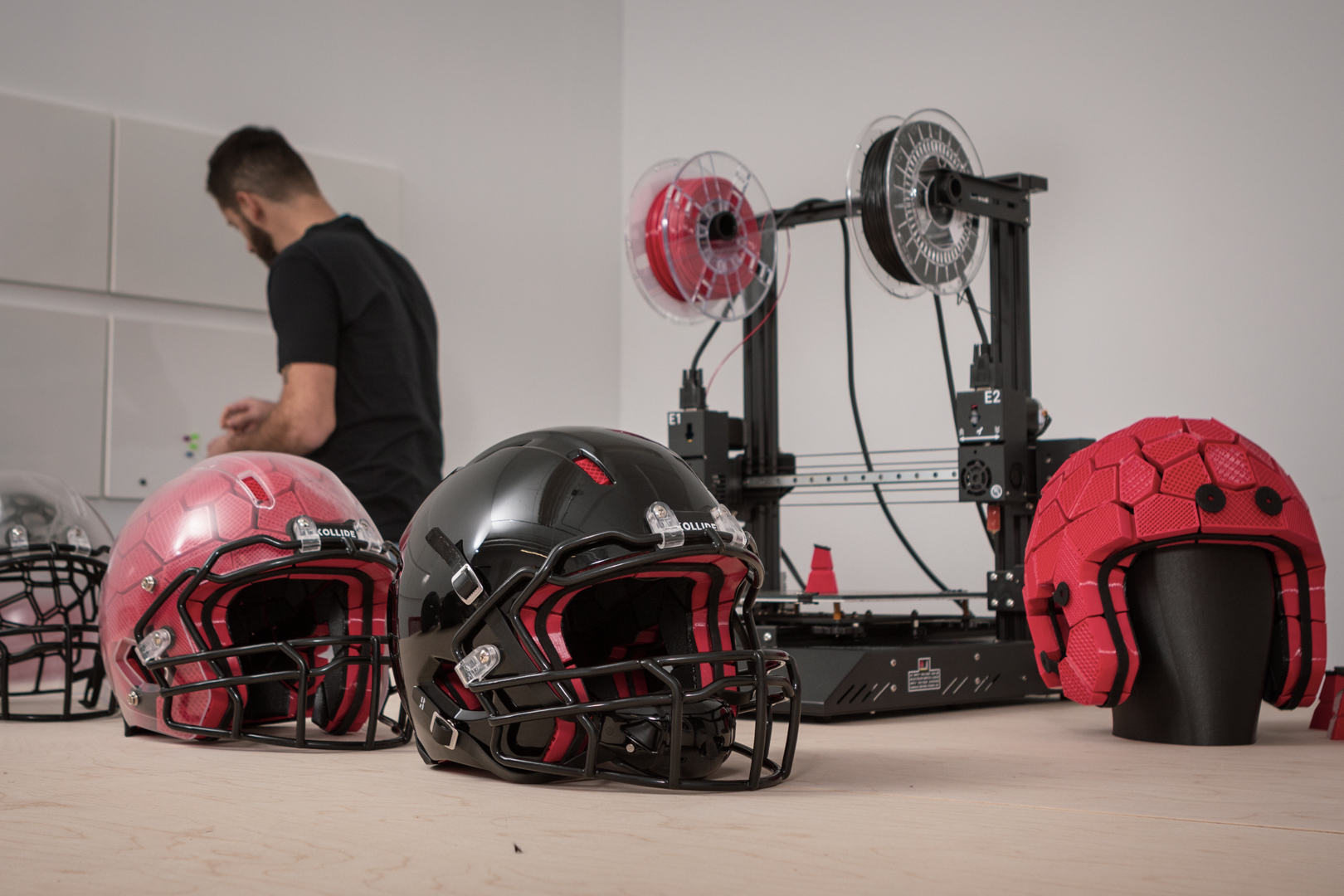 Kollide Football Helmet - Tactix | Industrial Design Firm | We Design ...